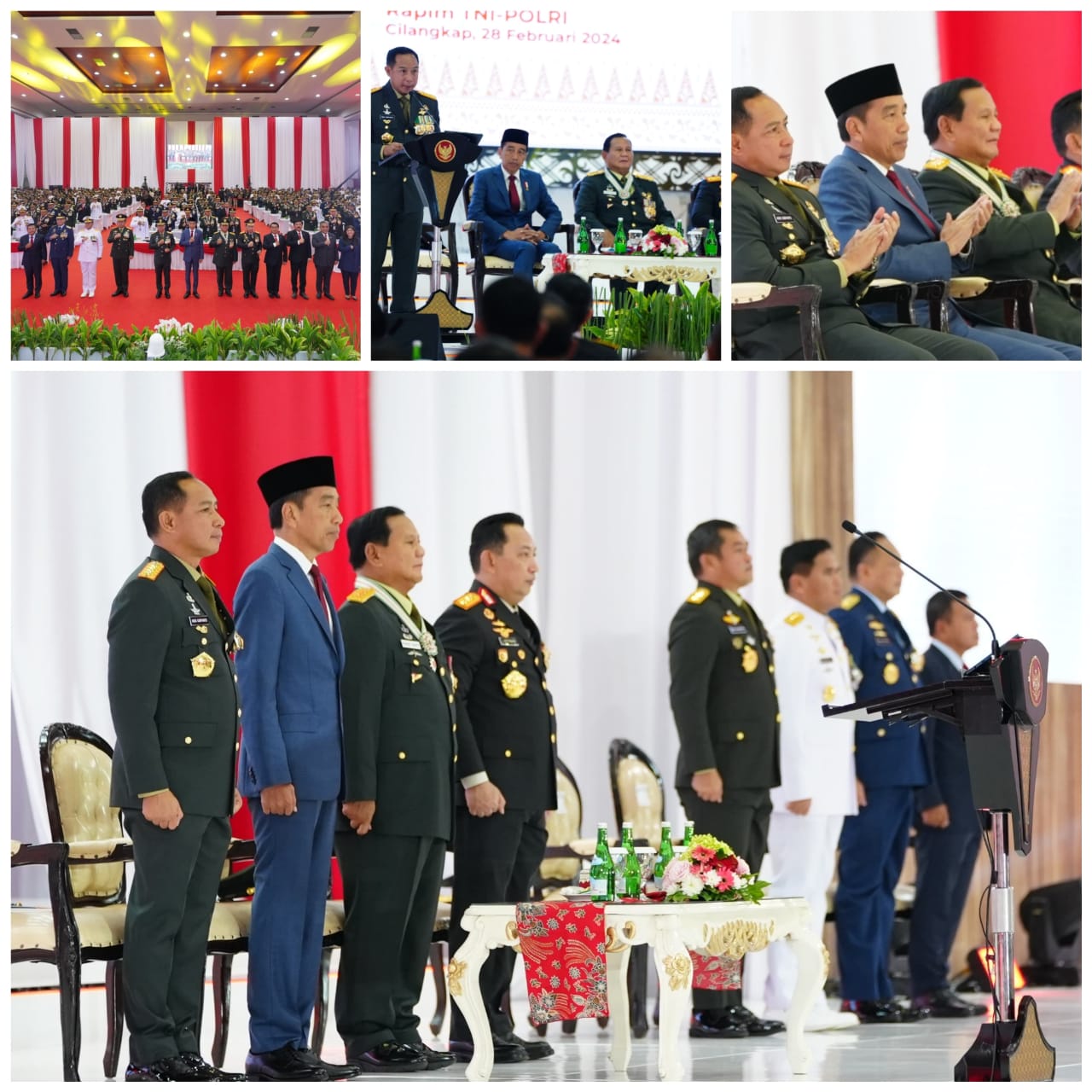 Rapat Pimpinan TNI-Polri 2024 Digelar di Mabes TNI - Update Today News